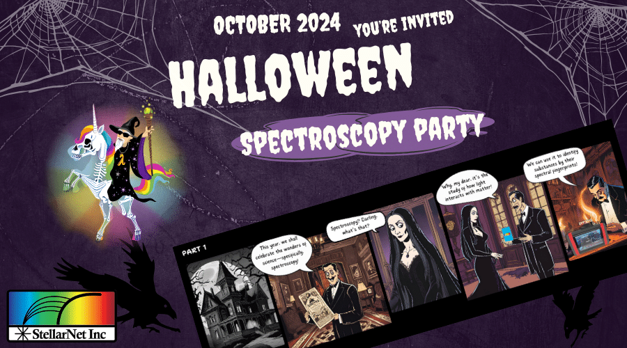 The Addams Family Themed Halloween Spectroscopy Special! - StellarNet, Inc.