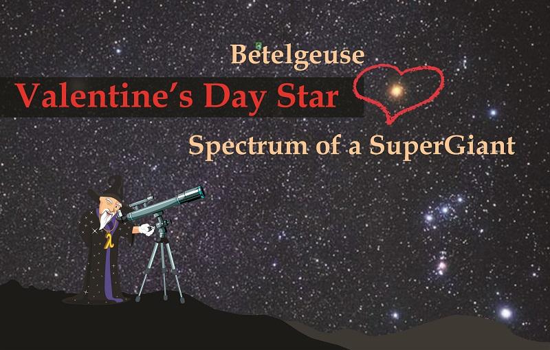 Analyzing the Spectrum of Betelgeuse the Valentine's Day Star ...