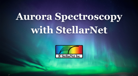 Aurora Spectroscopy with StellarNet - StellarNet, Inc.