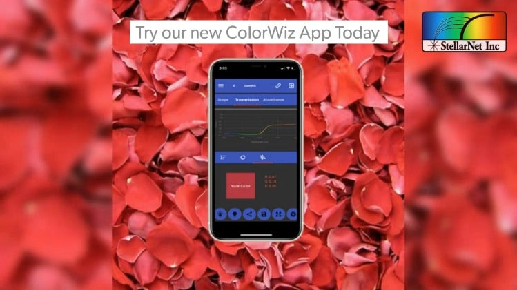 ColorWiz Color Analysis App for iPhone and Android - StellarNet, Inc.