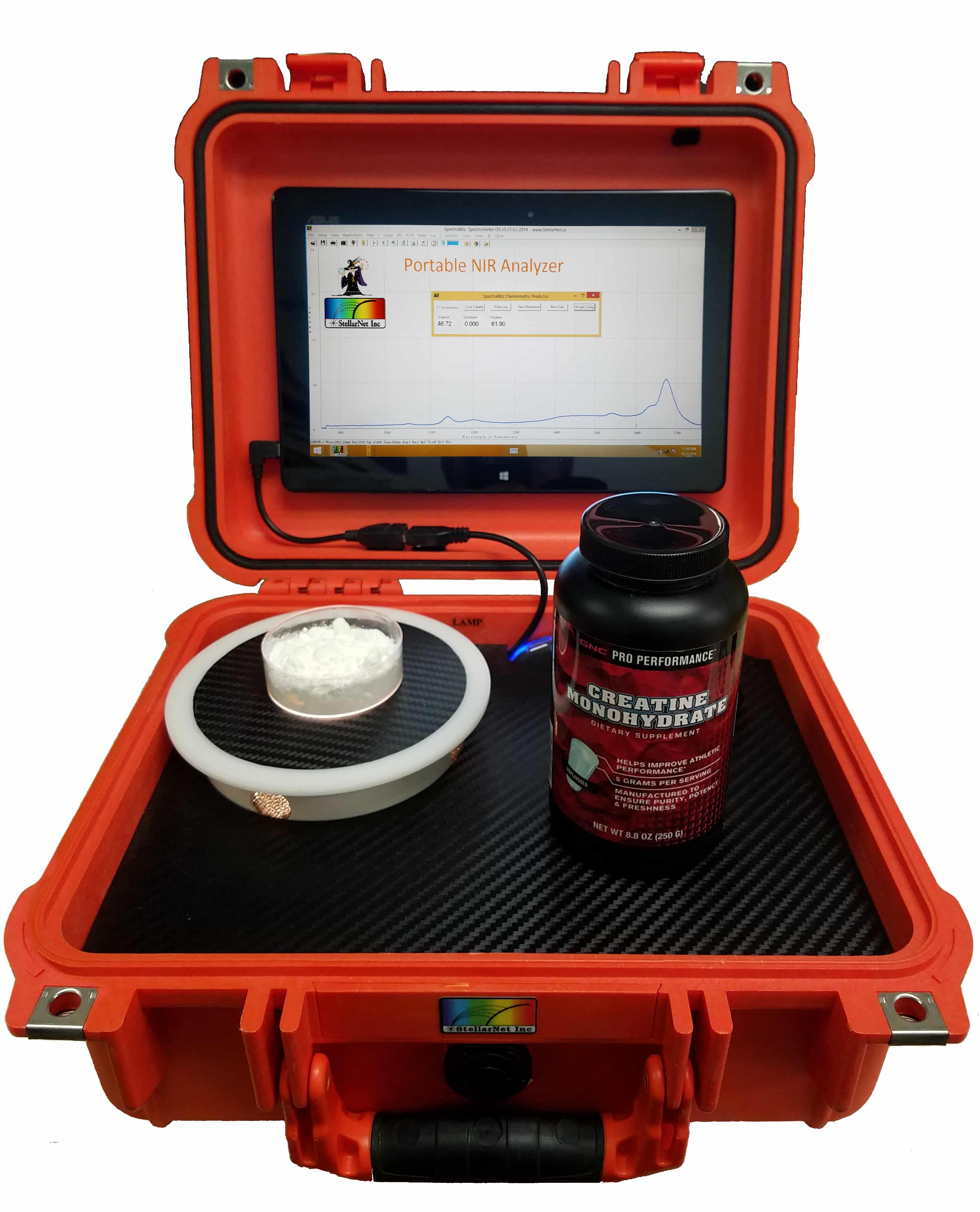 StellarCASE-NIR Spectrometer System for Nutraceutical Ingredient ...