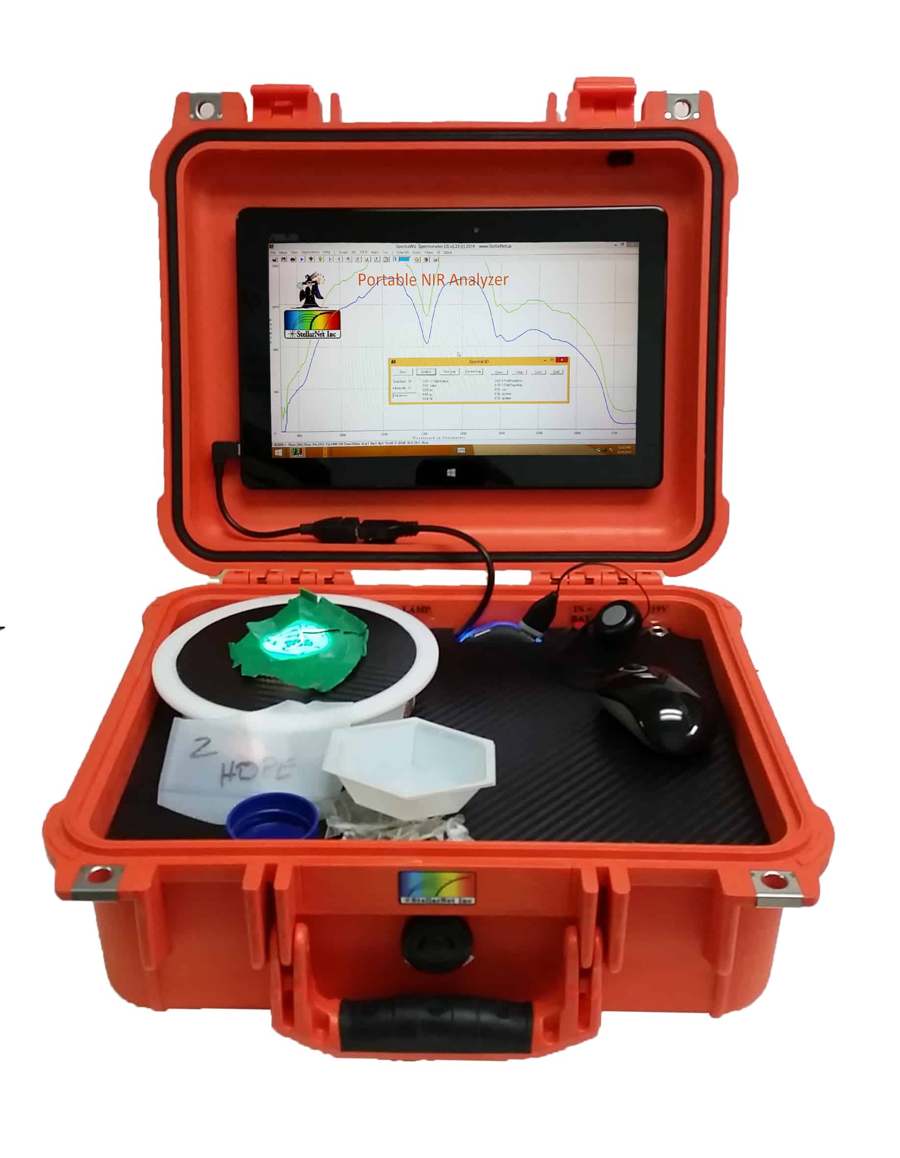 StellarCASE-NIR™ Analyzer - StellarNet, Inc.