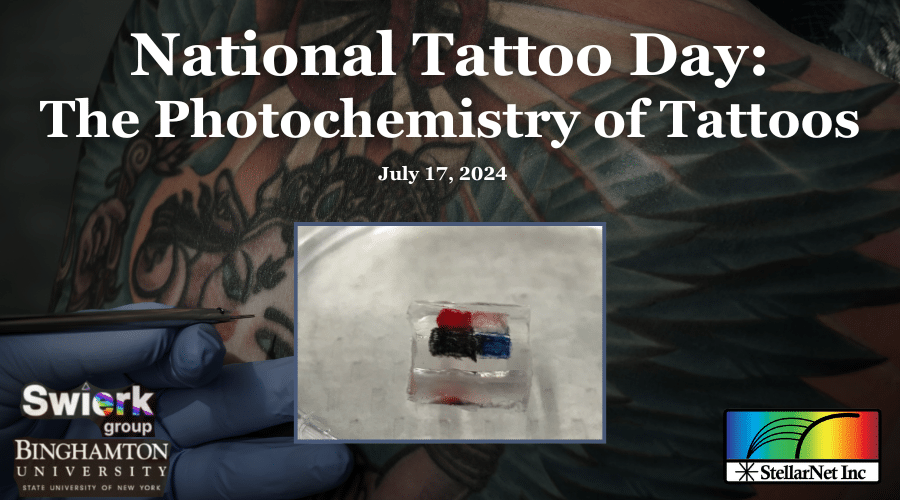 National Tattoo Day: The Photochemistry of Tattoos - StellarNet, Inc.