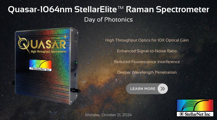Quasar-1064nm StellarElite™ Raman Spectrometer - StellarNet, Inc.