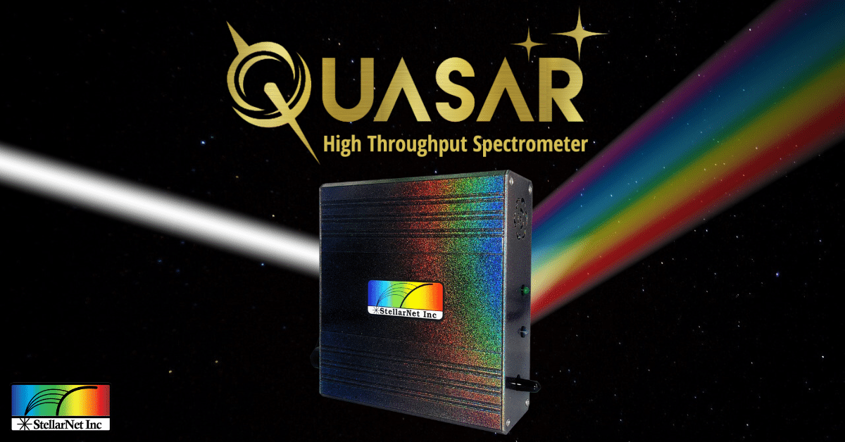Quasar High Throughput Spectrometers | StellarNet, Inc.