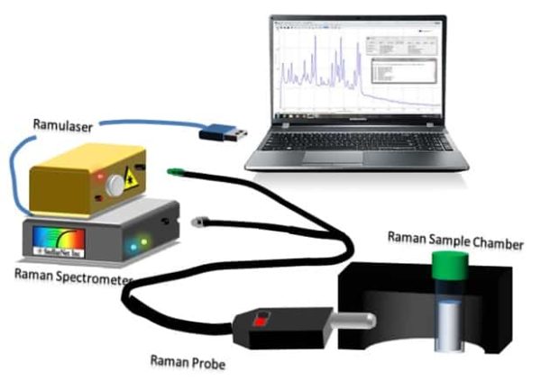 Raman Setup Diagram - StellarNet, Inc.