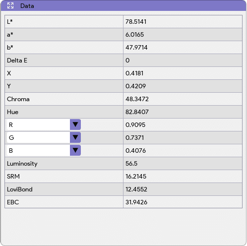 Colorimeter App - StellarNet, Inc.