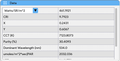 Radiometer App - StellarNet, Inc.