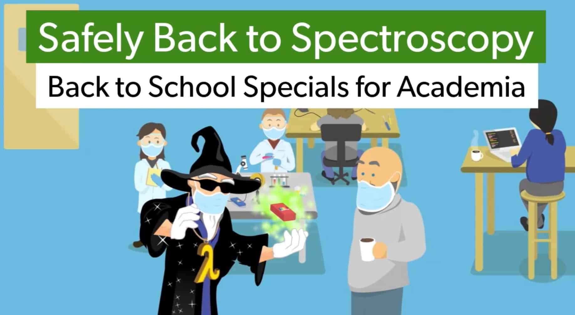 Safely Back to Spectroscopy - FREE Spectrometer Promotion for Back to ...