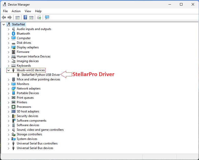 Switching Between SpectraWiz and StellarPro Drivers - StellarNet, Inc.