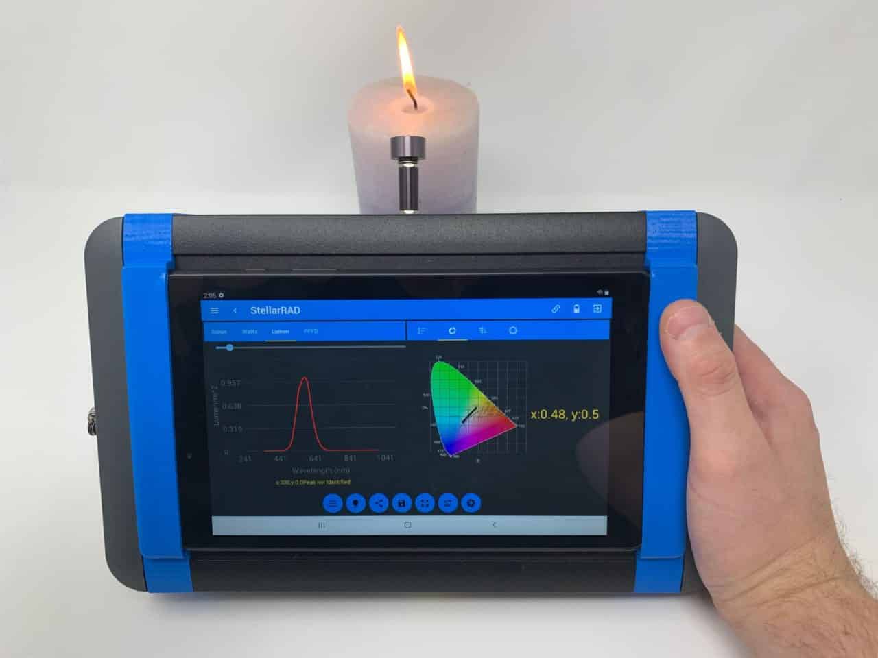 StellarRAD Handheld SpectroRadiometer | StellarNet.us