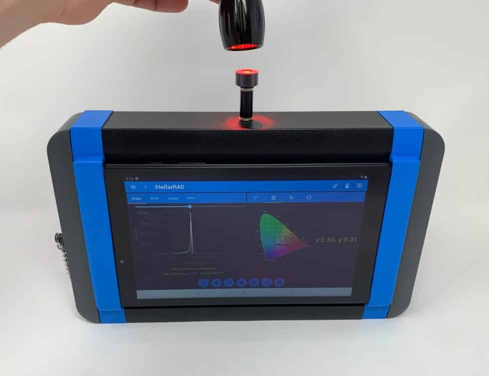 StellarRAD Handheld SpectroRadiometer | StellarNet.us