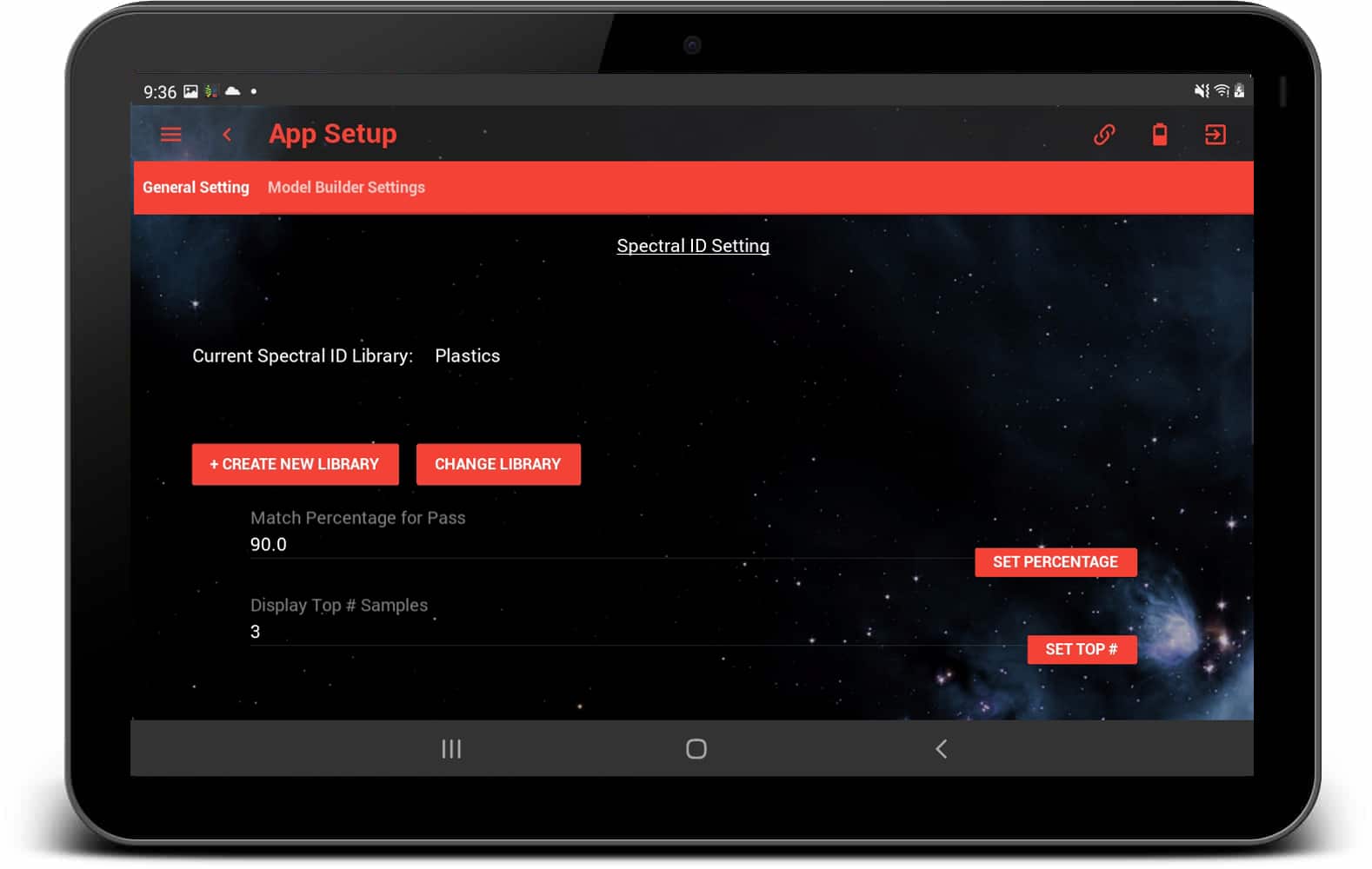 Tablet-Admin-App Setting - StellarNet, Inc.