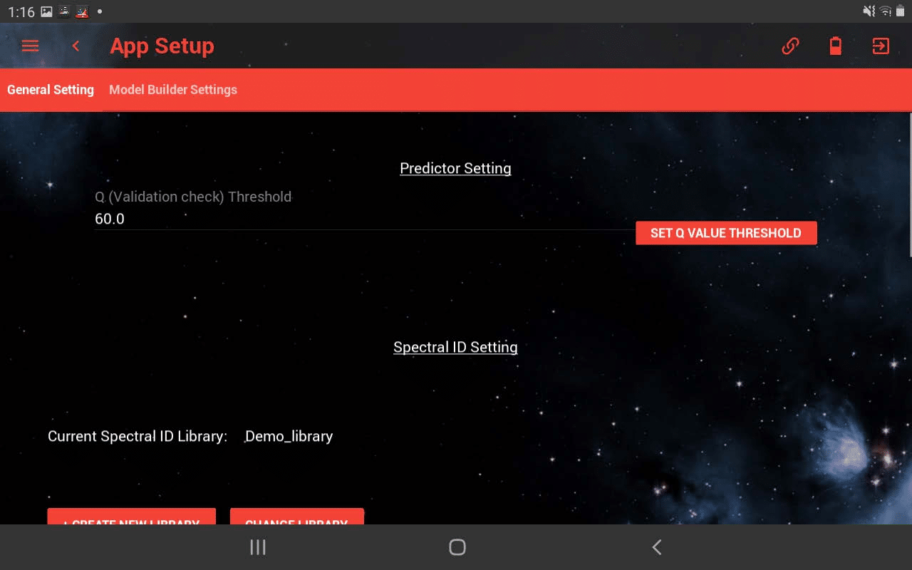 ChemWiz ADK Menu Options - StellarNet, Inc.