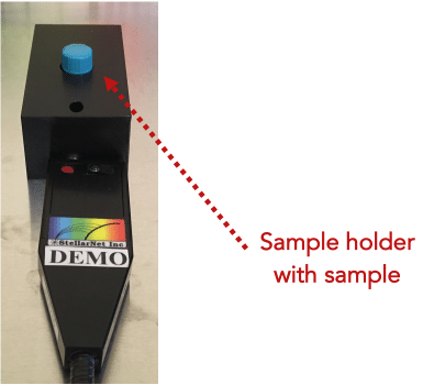 Raman Measurement - StellarPro Quick Start - StellarNet, Inc.
