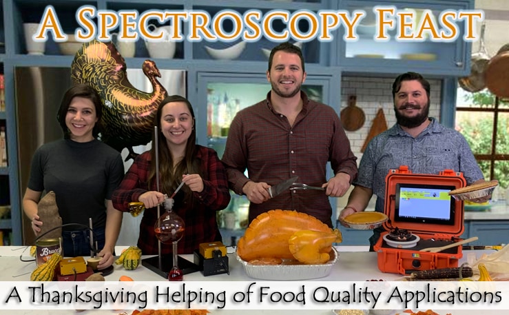 A Spectroscopy Feast- A Thanksgiving Helping of Spectroscopy for Food ...